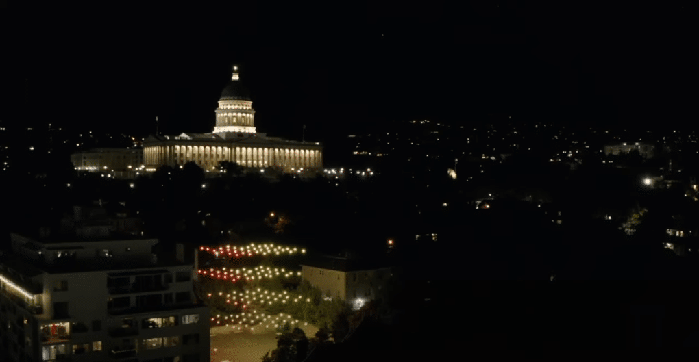 Drone Light Show in Salt Lake City Utah Recap | Open Sky Pro